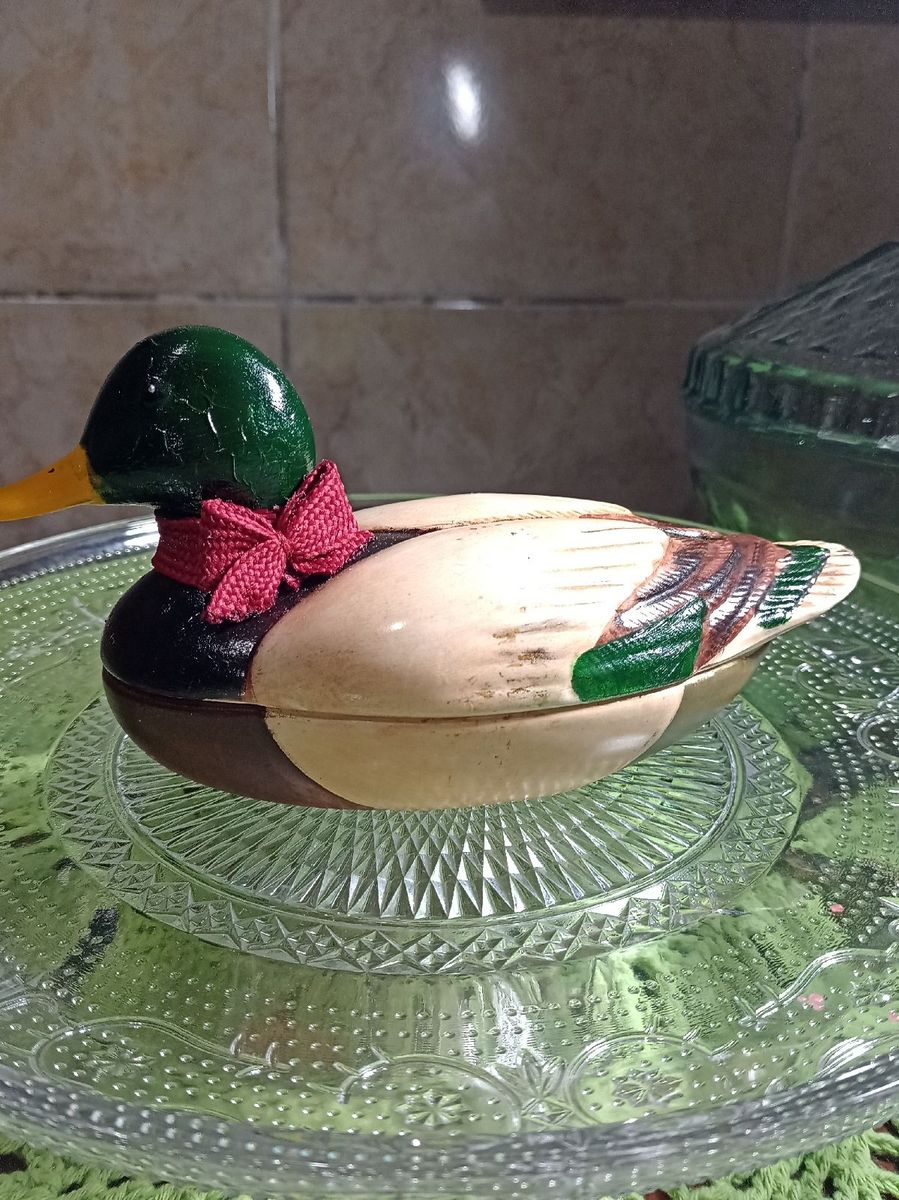 Pato em Cerâmica | Item de Decoração Usado 78939985 | enjoei