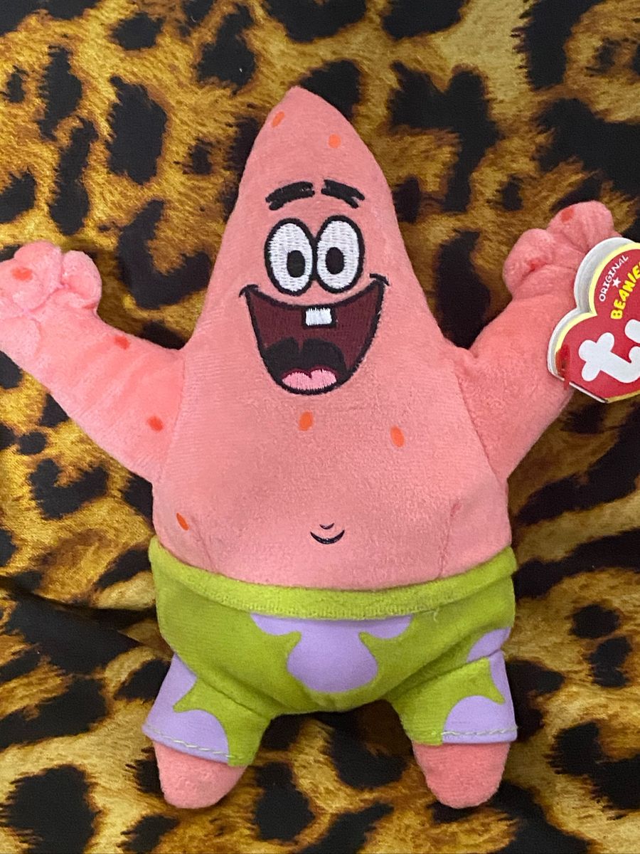 Patrick do Bob Esponja Tecido Macio | Berço Ri Happy Nunca Usado ...