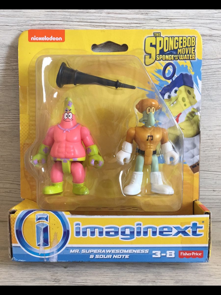 Patrick e Lula Molusco | Brinquedo Imaginext Nunca Usado 32227848 | enjoei