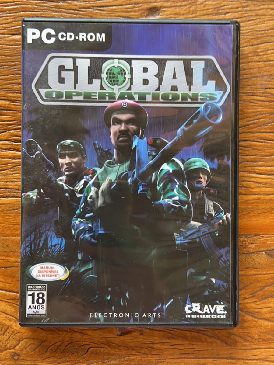 Pc Cd Rom Global Operations | Jogo de Videogame Crave Usado 56010421 ...