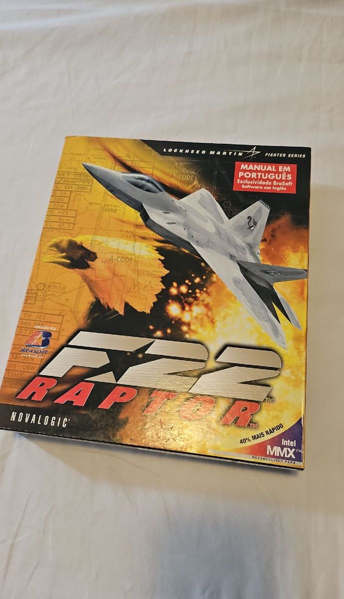 [pc] F22 Raptor | Jogo de Videogame Novalogic Usado 115256325 | enjoei