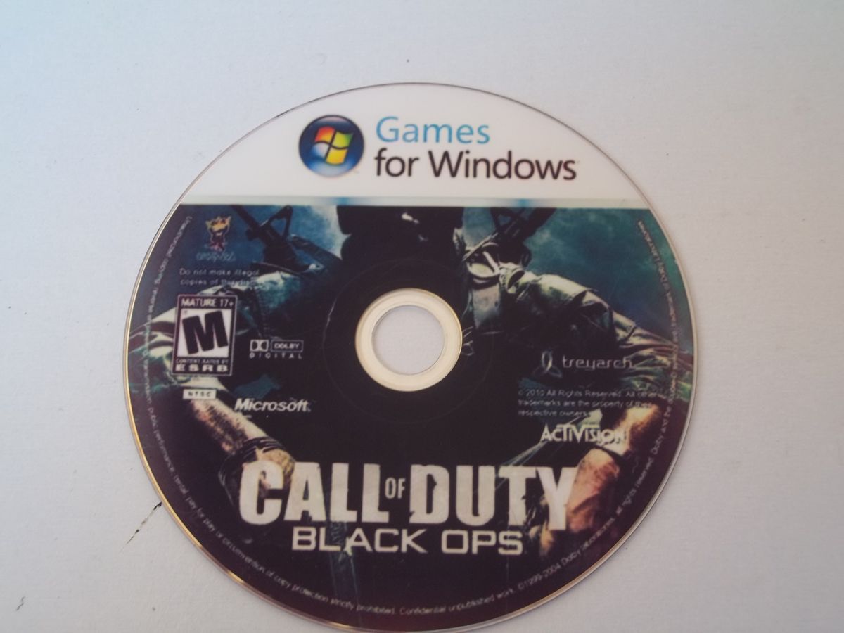 Pc Game Call Of Dutty Black Ops | Jogo de Videogame Microsoft Usado ...
