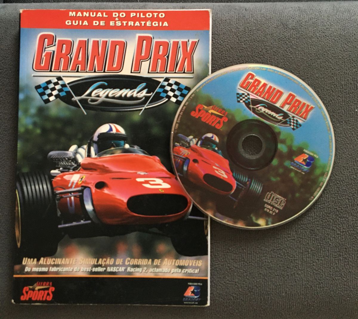 [pc Game] Grand Prix Legends | Produto Vintage e Retro Sierra Sports ...