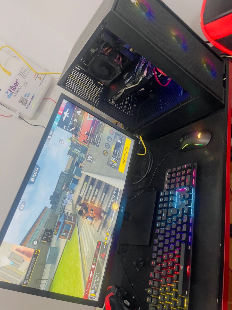 Pc Gamer I3-10100f + Rx 580 8gb + 16gb Ram | Computador Desktop Msi ...