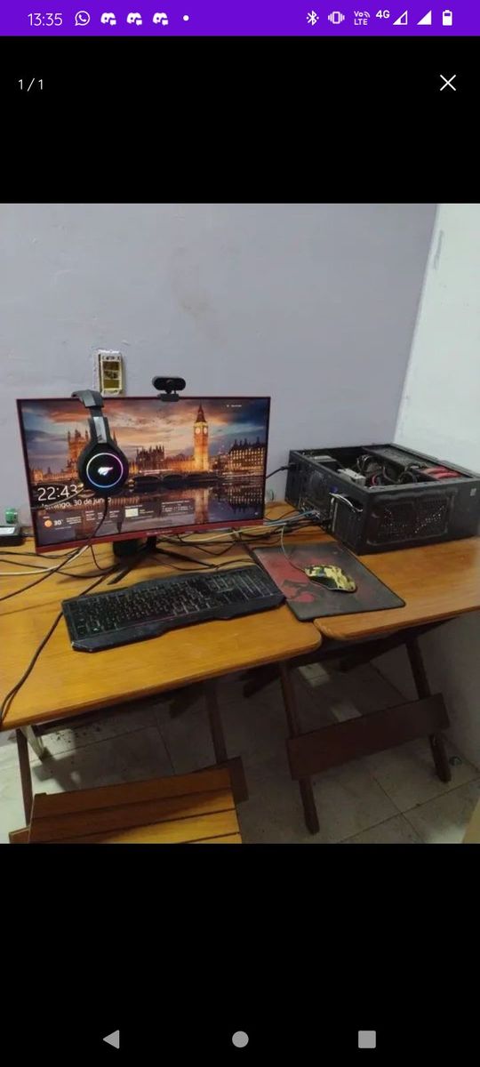 Pc Gamer Setup Completo Roda Tudo | Computador Desktop Usado 105753378 | enjoei