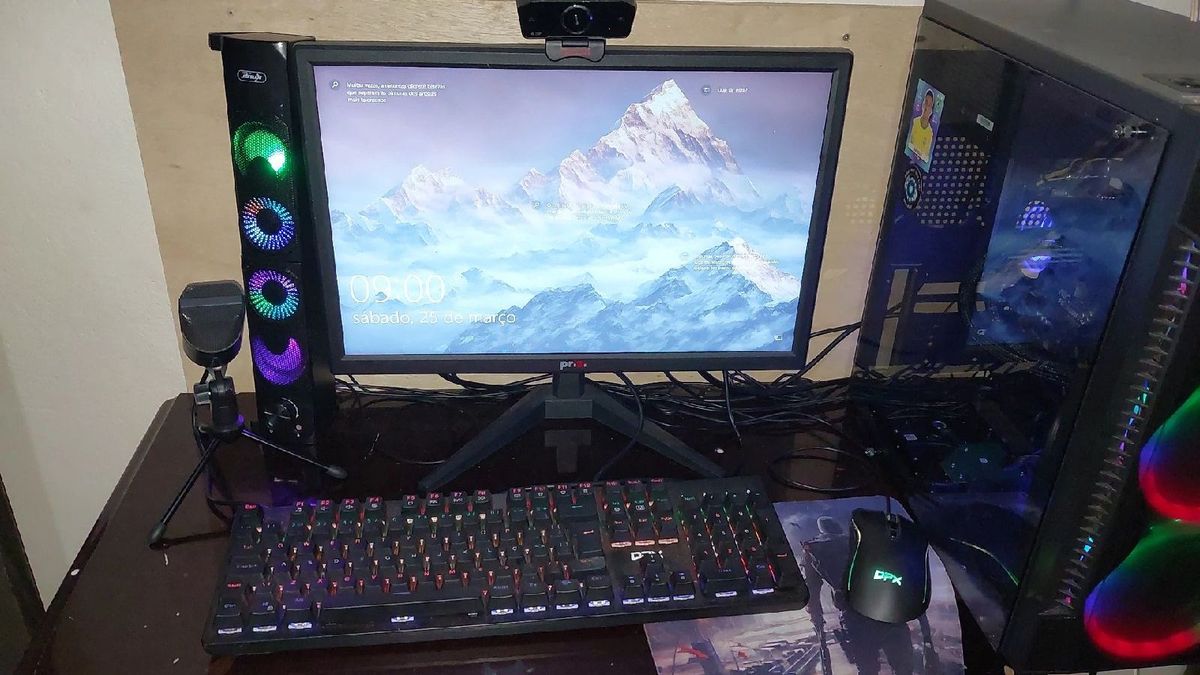 Pc Semi-gamer | Computador Desktop Usado 84655636 | enjoei