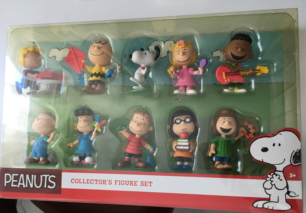 Peanuts Collectors Figure Set Original | Brinquedo Just Play Nunca ...