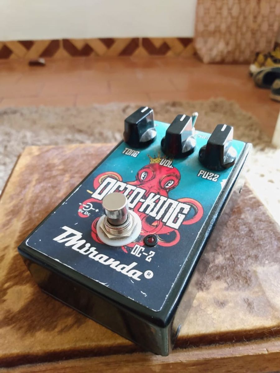 Pedal de Fuzz e Oitavador - Octo King Oc-2 - Fuzz Octave Up | Item de ...