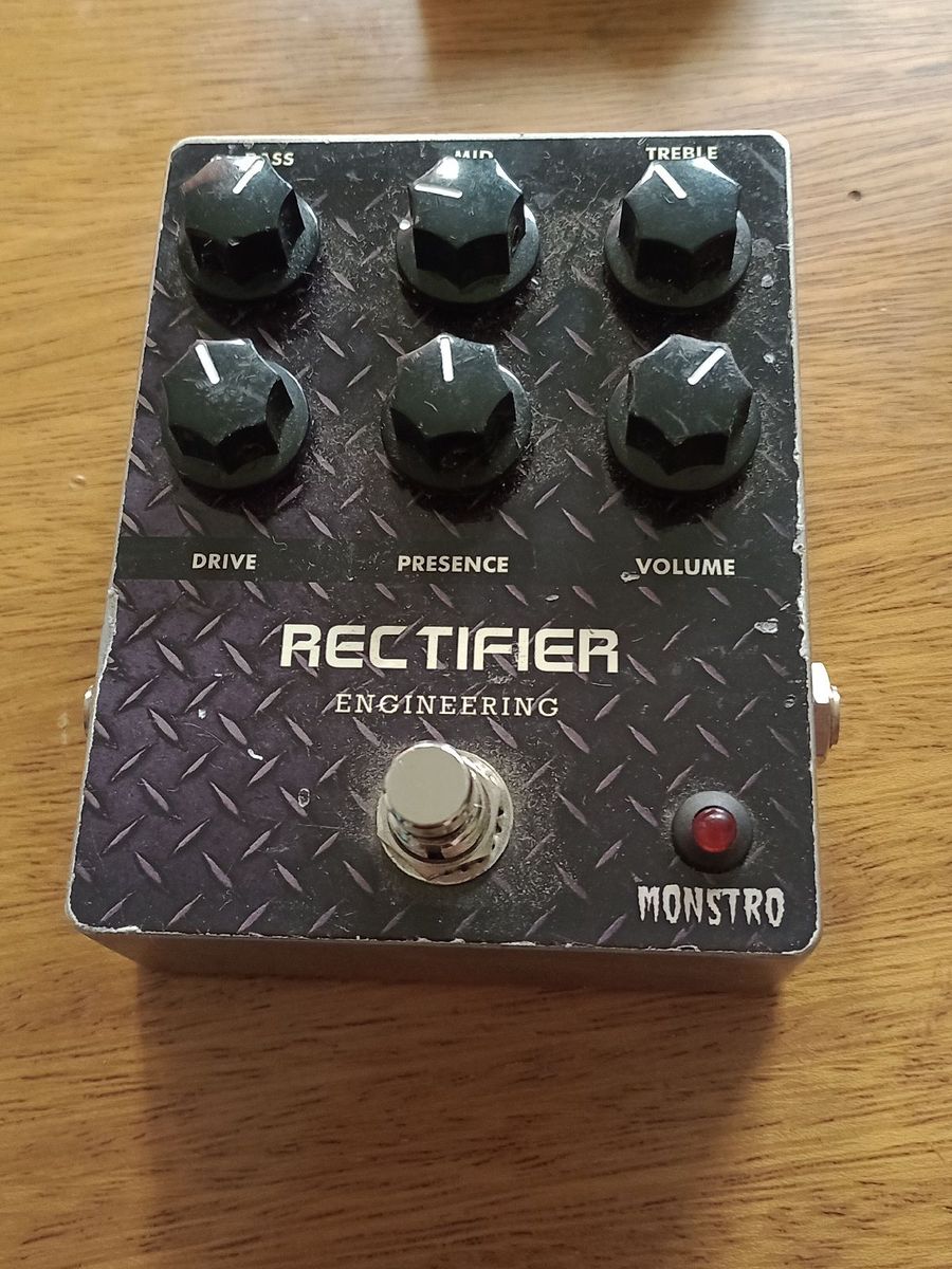Pedal Monster Rectifier Distorção | Item de Música Monstro Usado ...