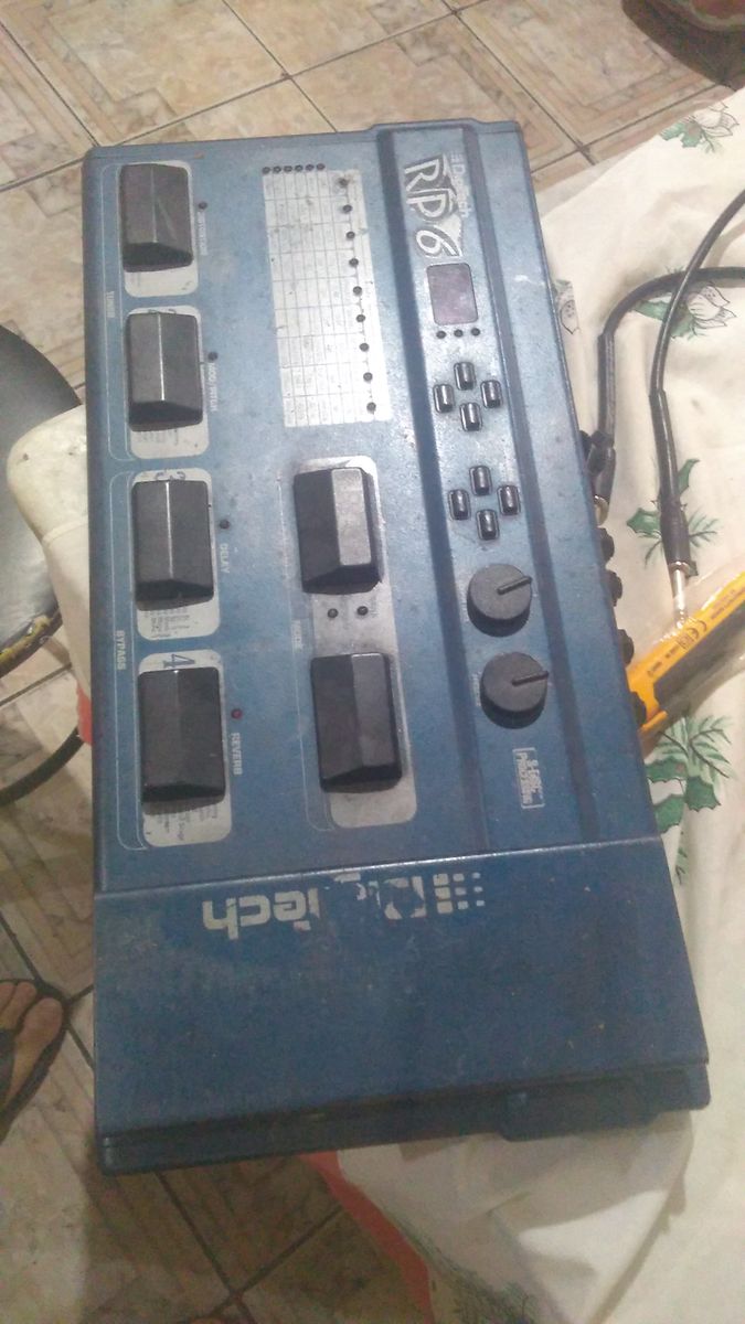Pedaleira Rp6 | Item de Música 230 Usado 85083496 | enjoei