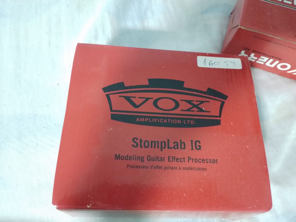 Pedaleira Vox Stomplab 1g | Item de Música Vox Usado 84429383 | enjoei