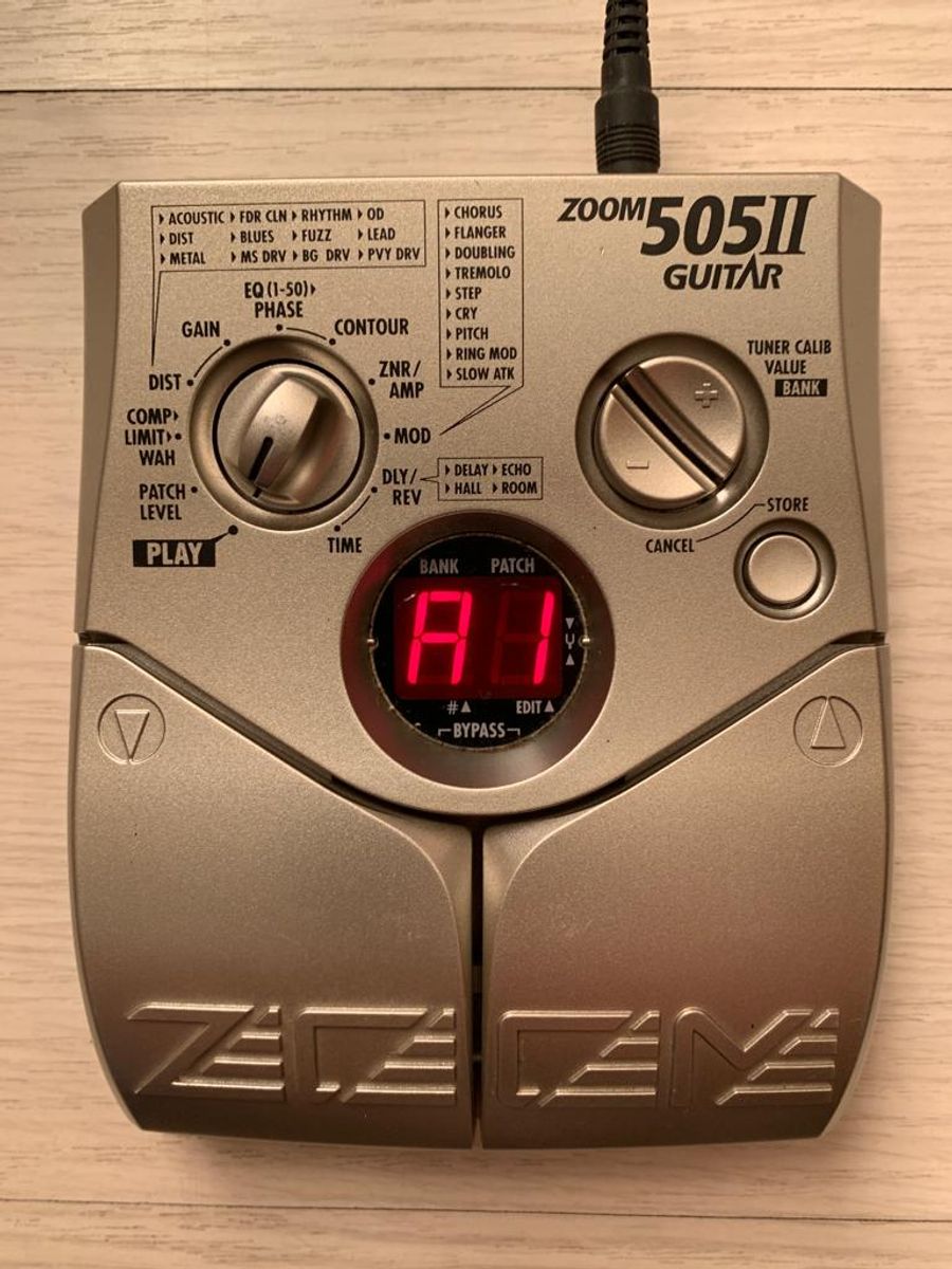 Pedaleira Zoom 505 Ii Na Caixa e Manuais Originais | Item de Música ...