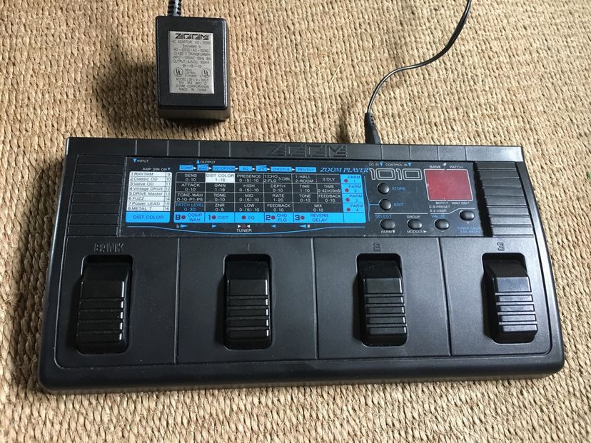 Pedaleira Zoom Player 1010 | Item de Música Zoom Player 1010 Usado ...