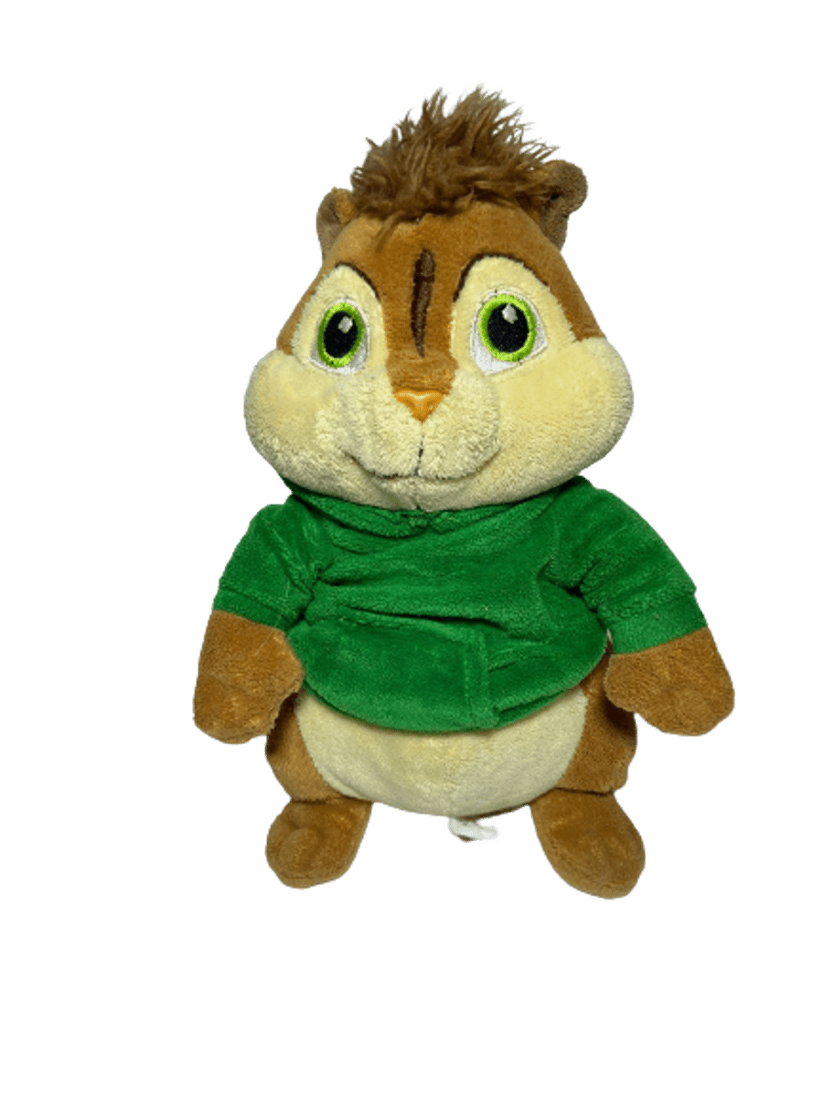 Pelúcia Alvin e Os Esquilos - Theodore - Original | Pelúcia Ty Usado ...