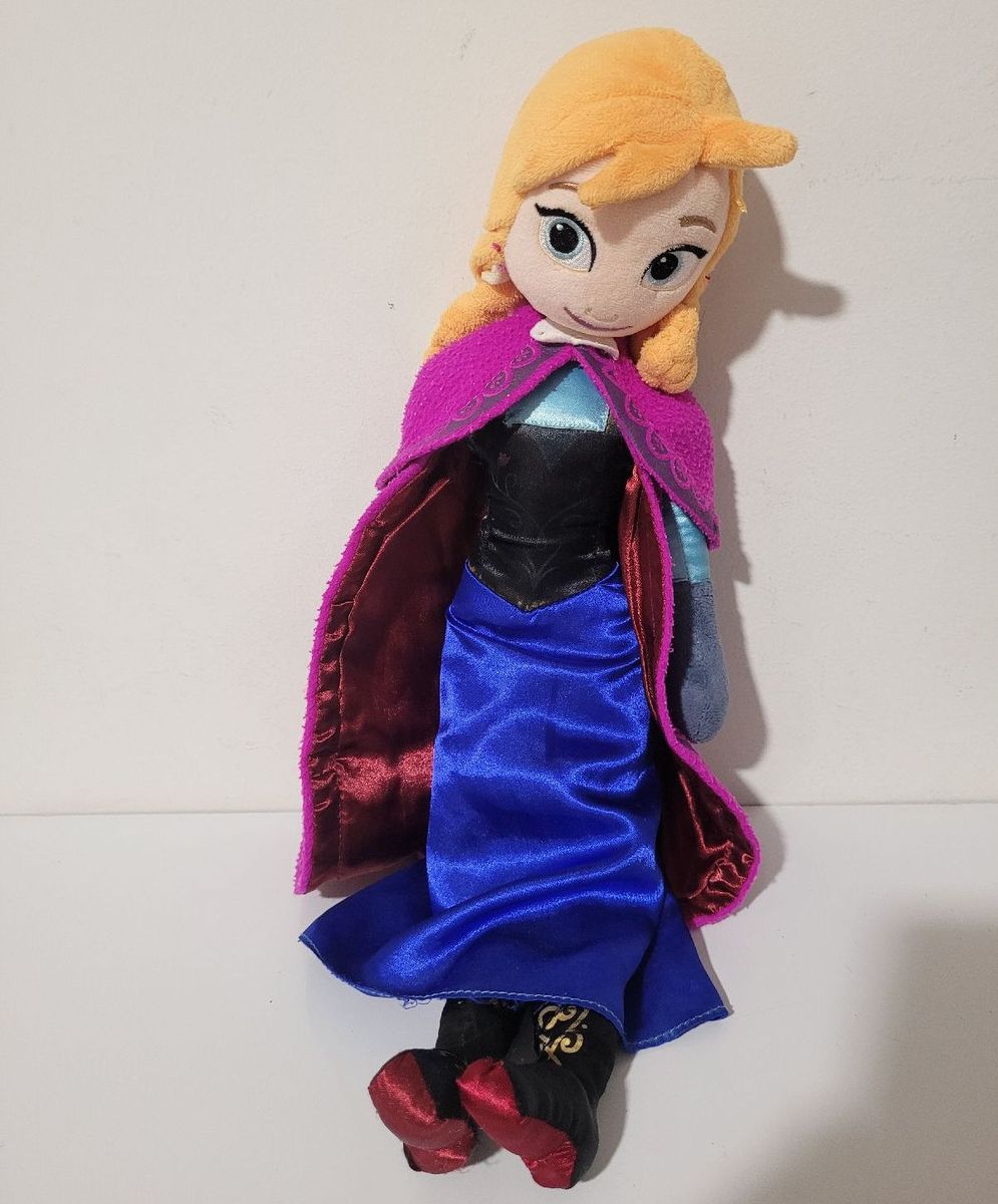 Pelúcia Ana Frozen Disney Store 50cm | Brinquedo Disney Store Usado ...