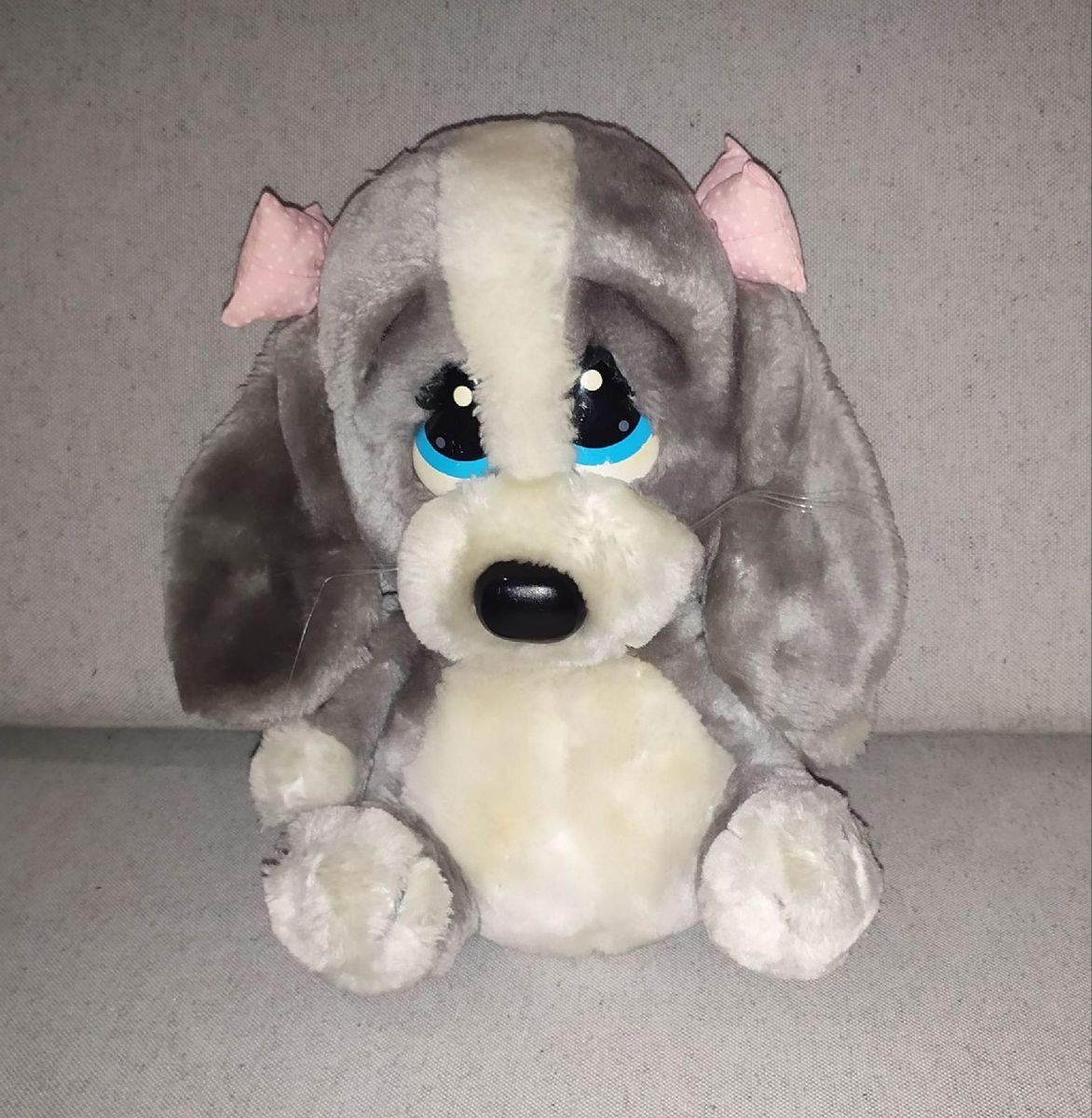 Pelúcia Antiga Honey, Namorada do Cachorro Sad Sam_ Applause _ 25 Cm ...