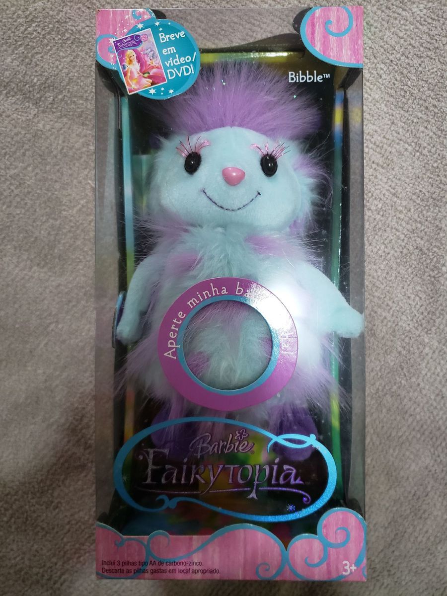 Pelúcia Bibble Barbie Fairytopia | Pelúcia Mattel Nunca Usado 76912635 ...