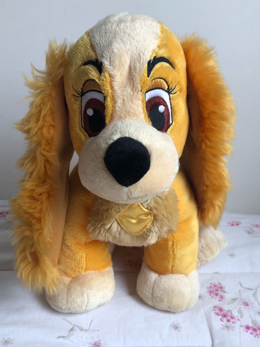 Pelucia Dama Disney Oficial Linda | Pelúcia Disney Usado 71534317 | enjoei