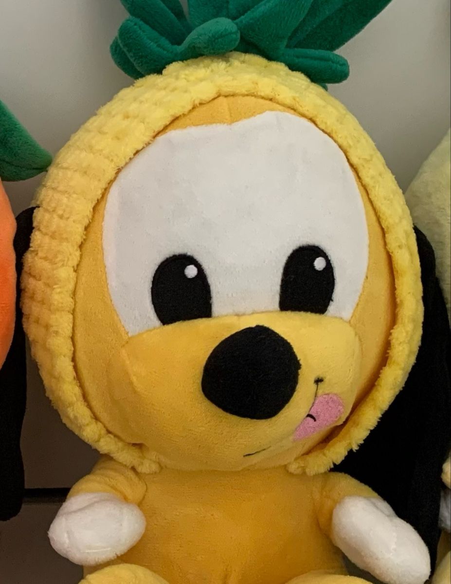 Pelúcia Disney Fruta Pluto Baby | Pelúcia Disney Usado 73966835 | enjoei