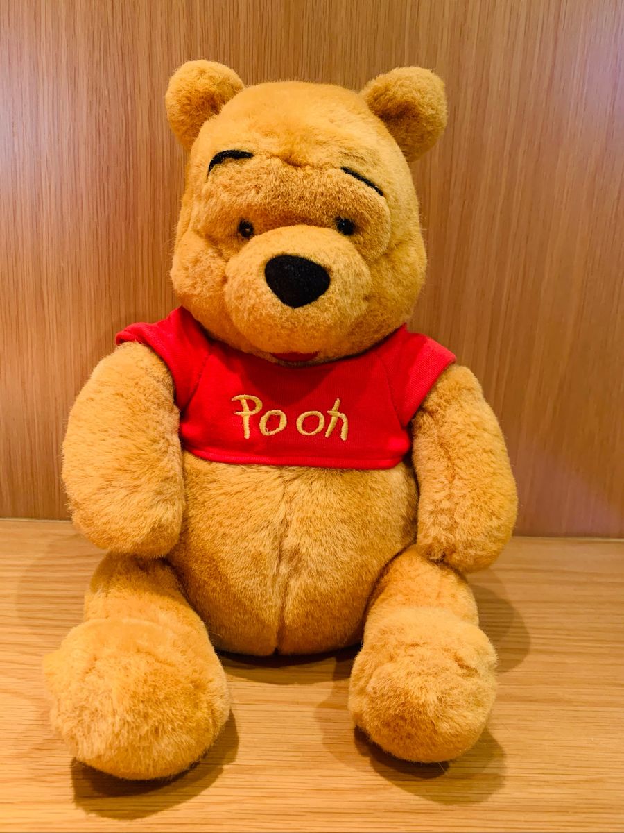 Pelúcia do Boneco Pooh Original | Pelúcia Disney Usado 59137356 | enjoei