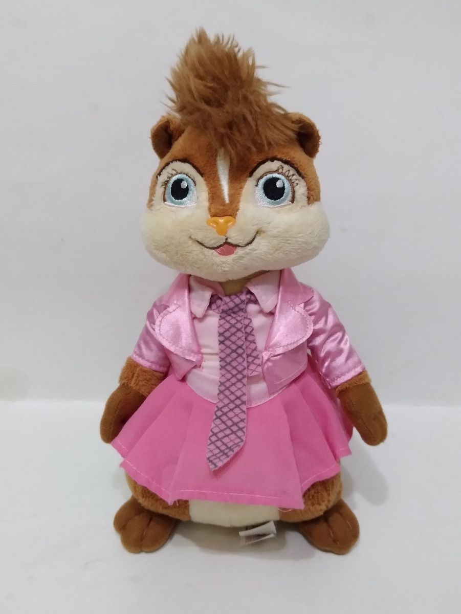 Pelucia Esquiletes Alvin e Os Esquilos Original | Pelúcia Britany Usado ...