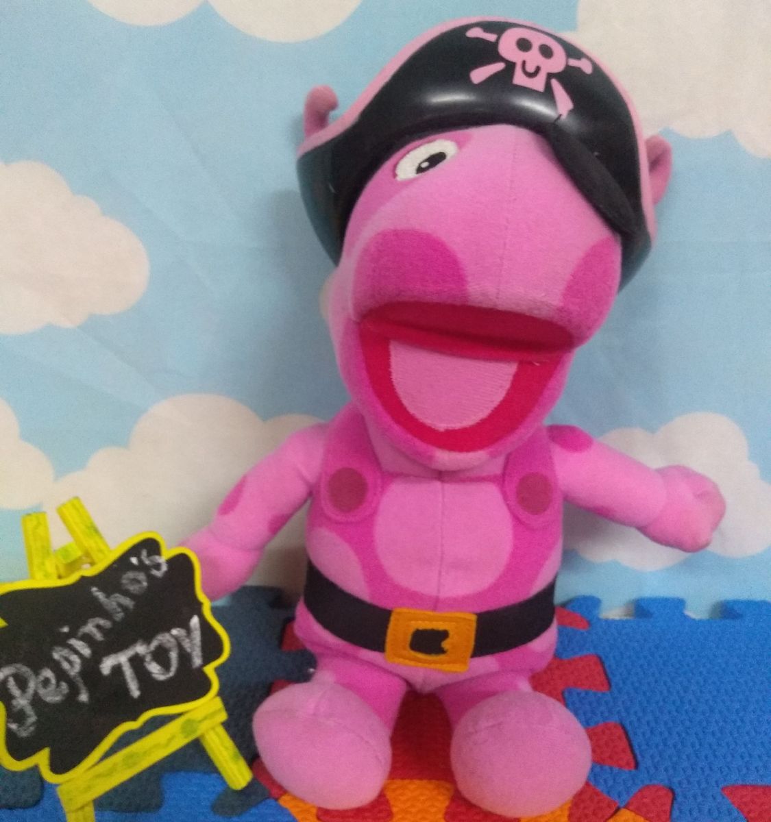 Pelucia Musical Oniqua - Backyardigans | Pelúcia Fisher Price Usado ...