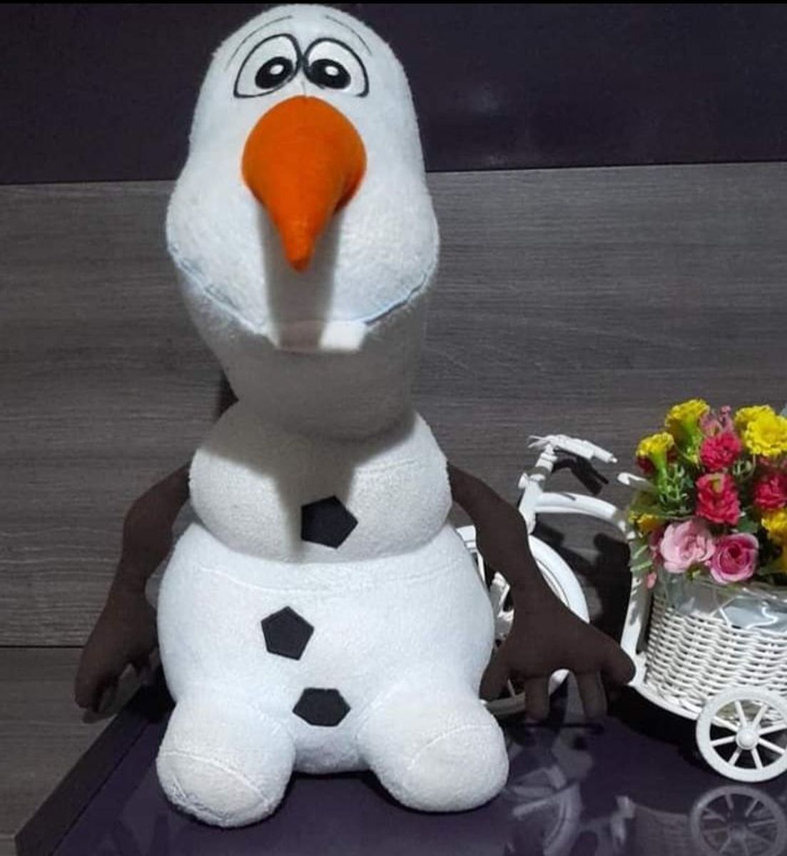 Pelúcia Olaf Desenho Frozen Original da Long Jump Conforme Fotos ...