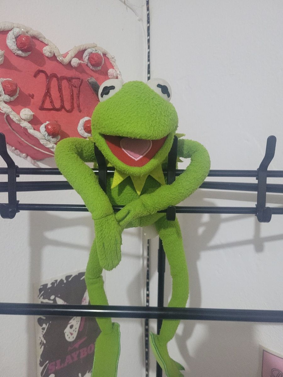 Pelúcia Sapo Caco Muppets Original em Bom Estado | Brinquedo Disney ...