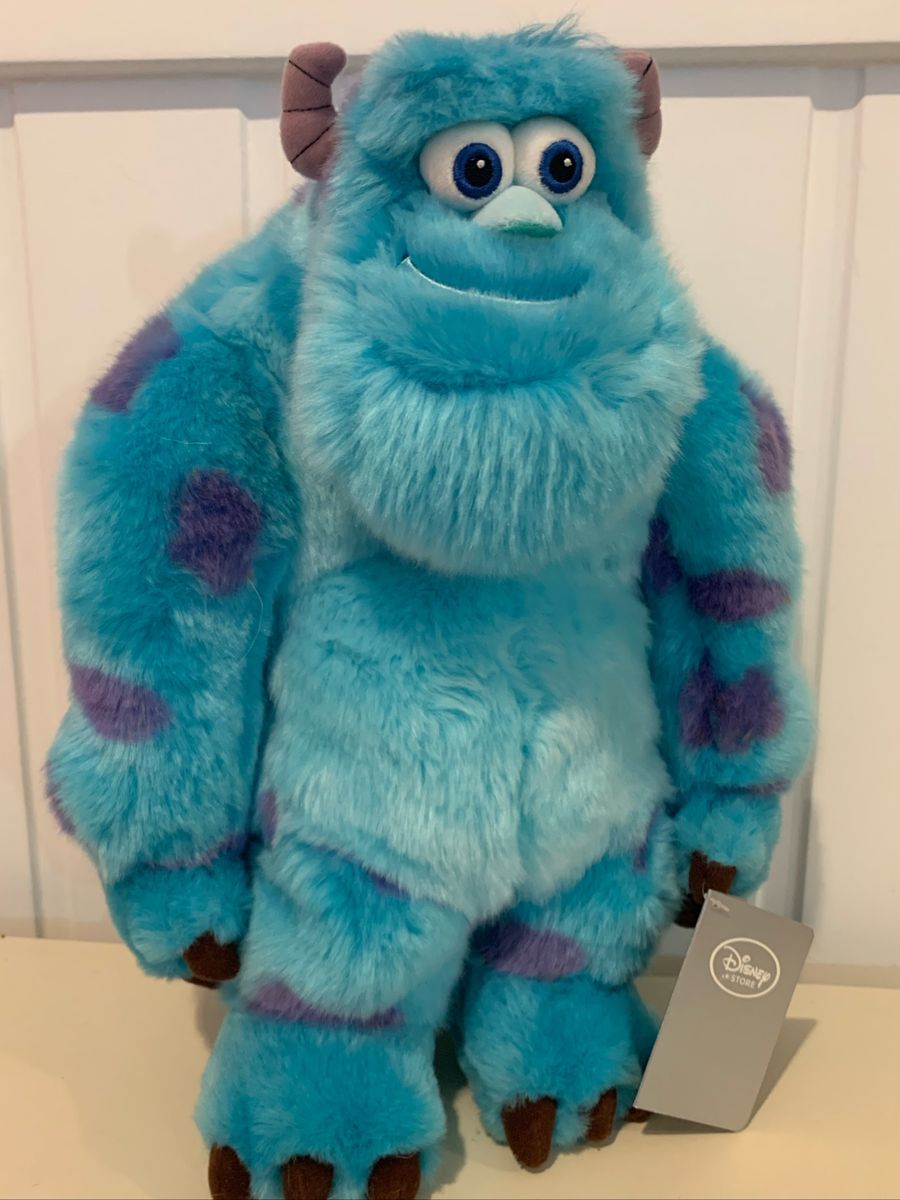 Pelúcia Sully Monstros Sa- Disney Store | Pelúcia Disney Nunca Usado ...