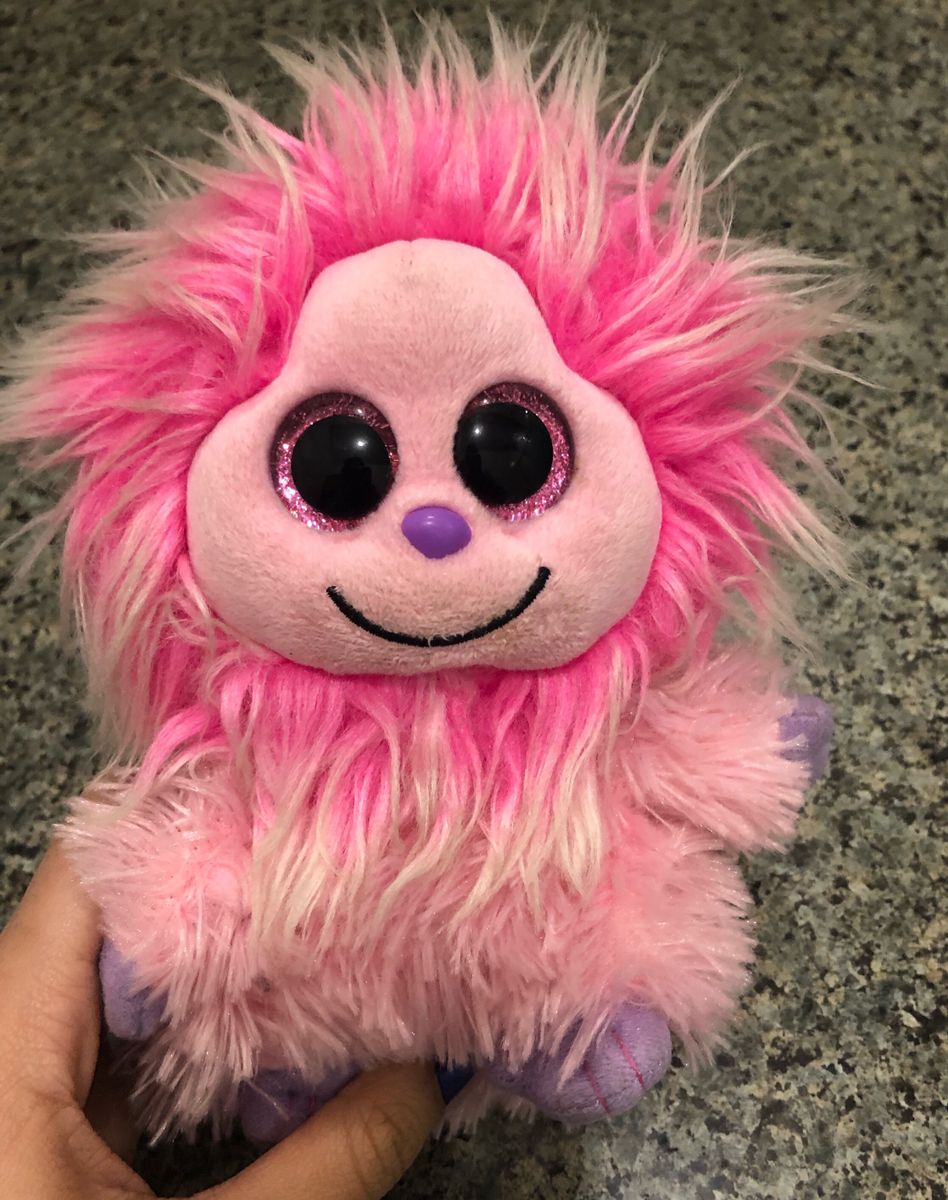 Pelúcia Ty Monstrinho Rosa | Pelúcia Ty Usado 75499676 | enjoei
