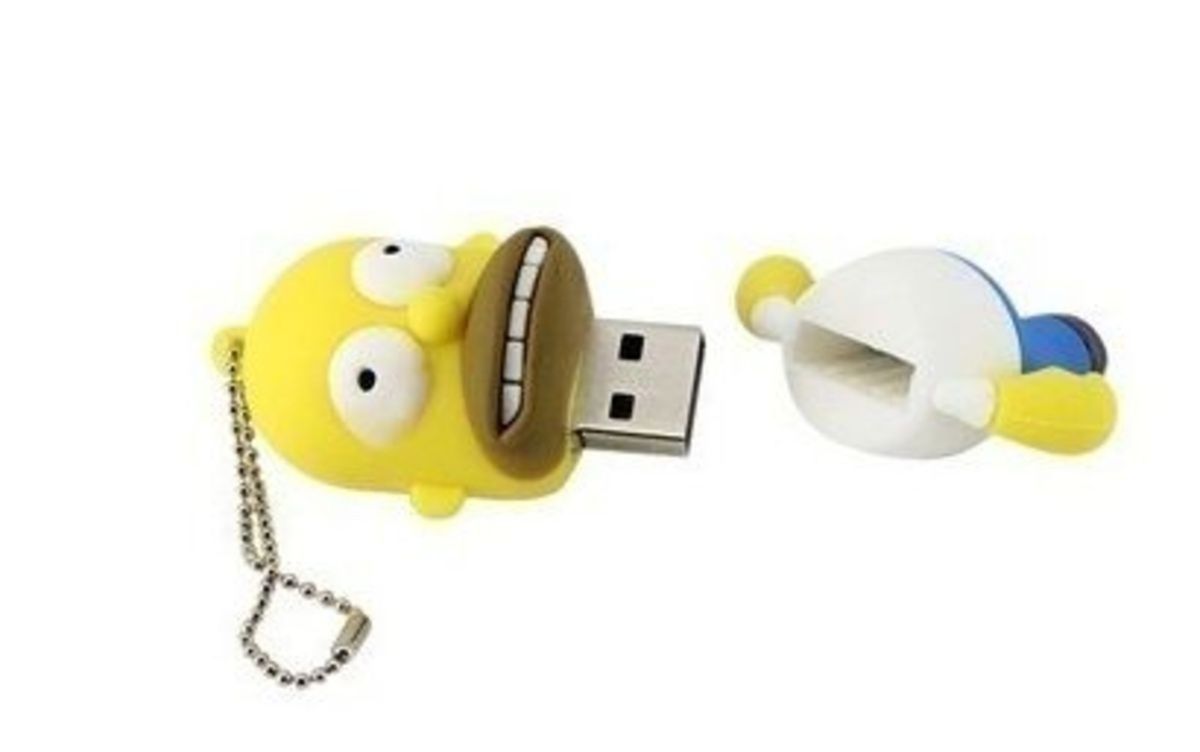 Pen Drive Homer Simpson | Pen Drive Pen Drive Nunca Usado 688485 | enjoei