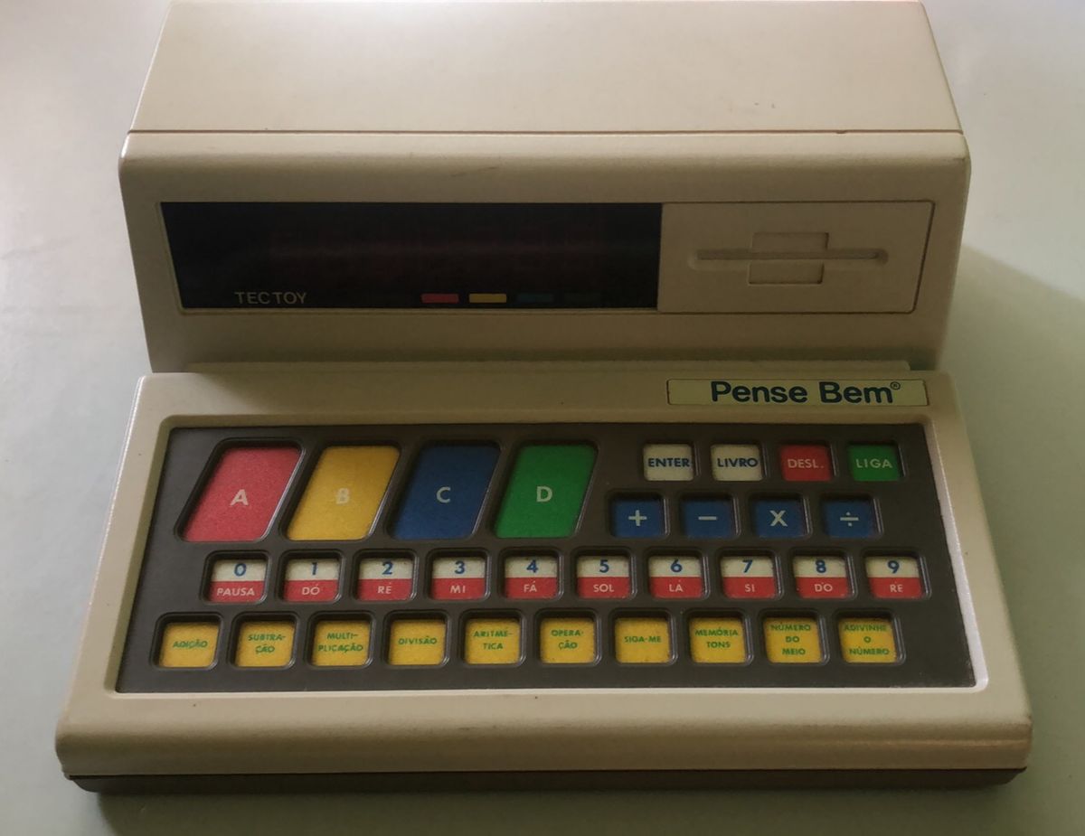 Pense Bem Tec Toy Brinquedo Antigo | Produto Vintage e Retro Tec Toy ...