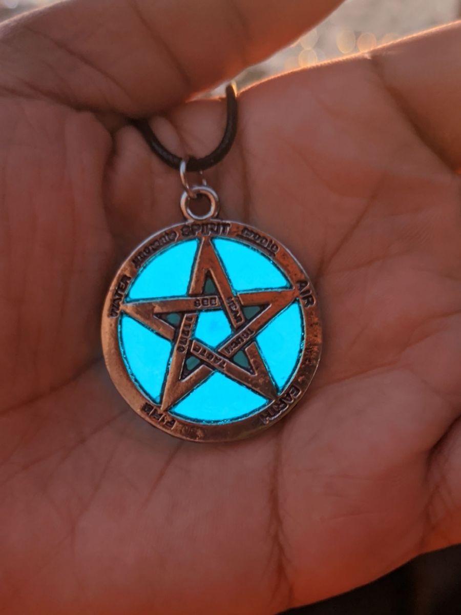 Pentagrama Grafado Luminoso | Produto Masculino Nunca Usado 74439446 ...