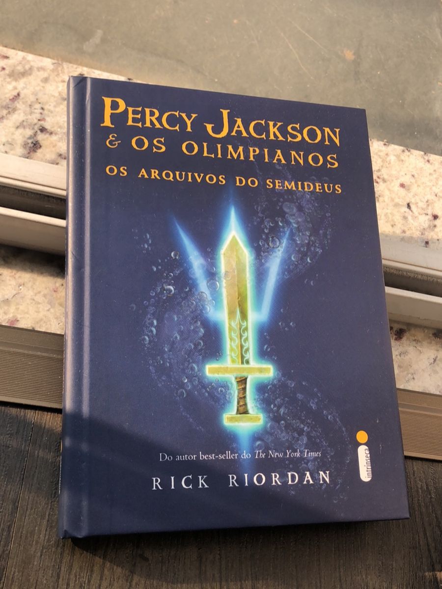 Percy Jackson E Os Olimpianos Os Arquivos Do Semideus Rick Riordan