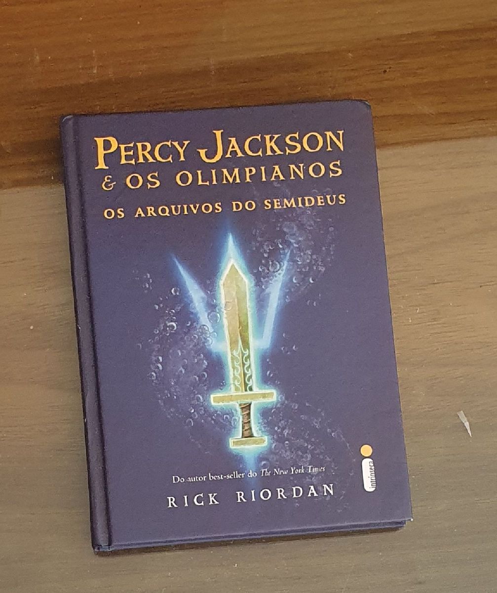 Percy Jackson E Os Olimpianos Os Arquivos Do Semideus Item Infantil