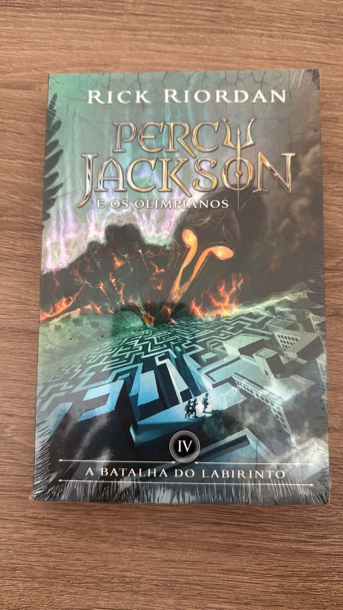 Percy Jackson Iv - a Batalha do Labirinto | Livro Nunca Usado 117271843 ...