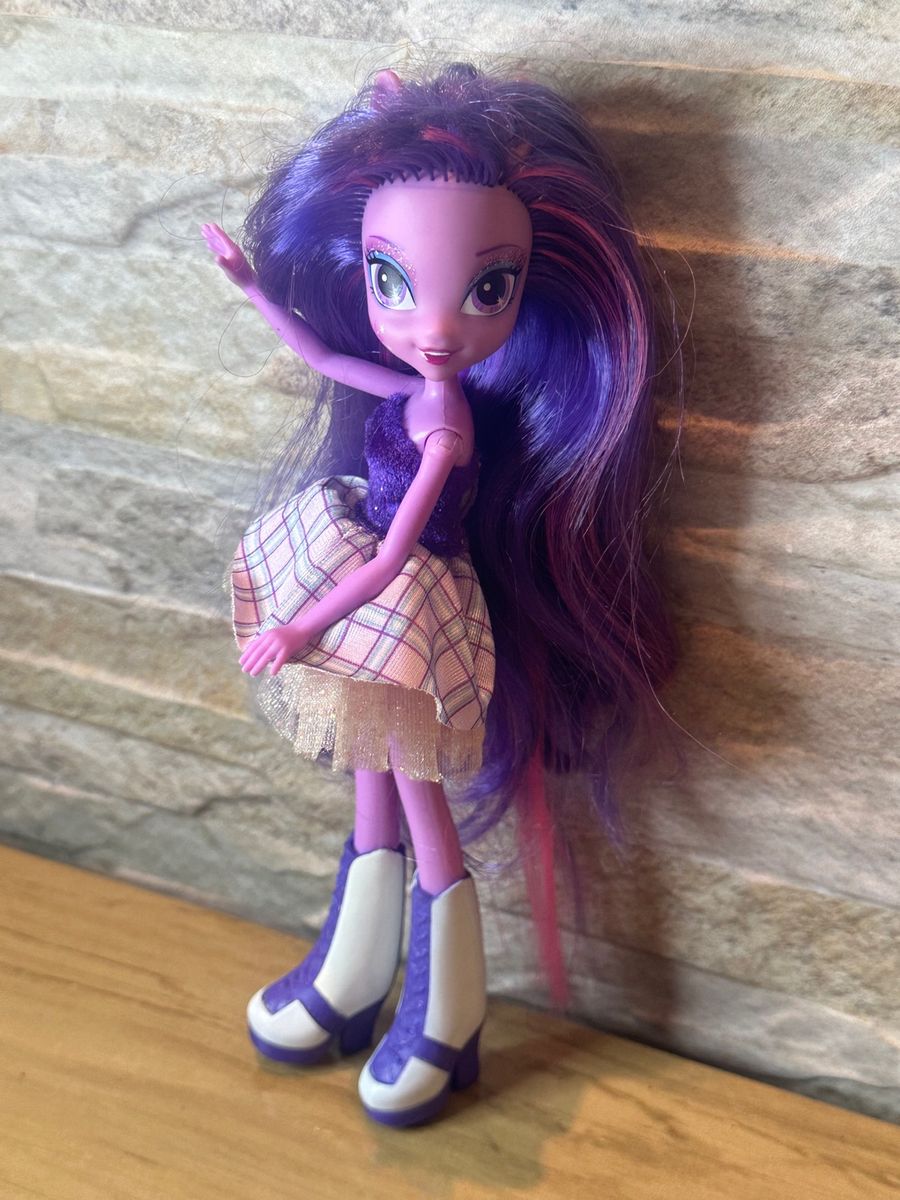 Perfeita a Boneca Equestria Girls Twilight Sparkle Rarity Série My Little Pony Hasbro Barbie ...