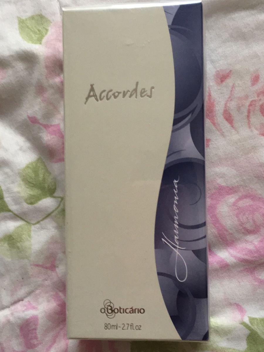 Perfume Acordes Harmonia Lacrado!!! sem Uso | Perfume Feminino O ...