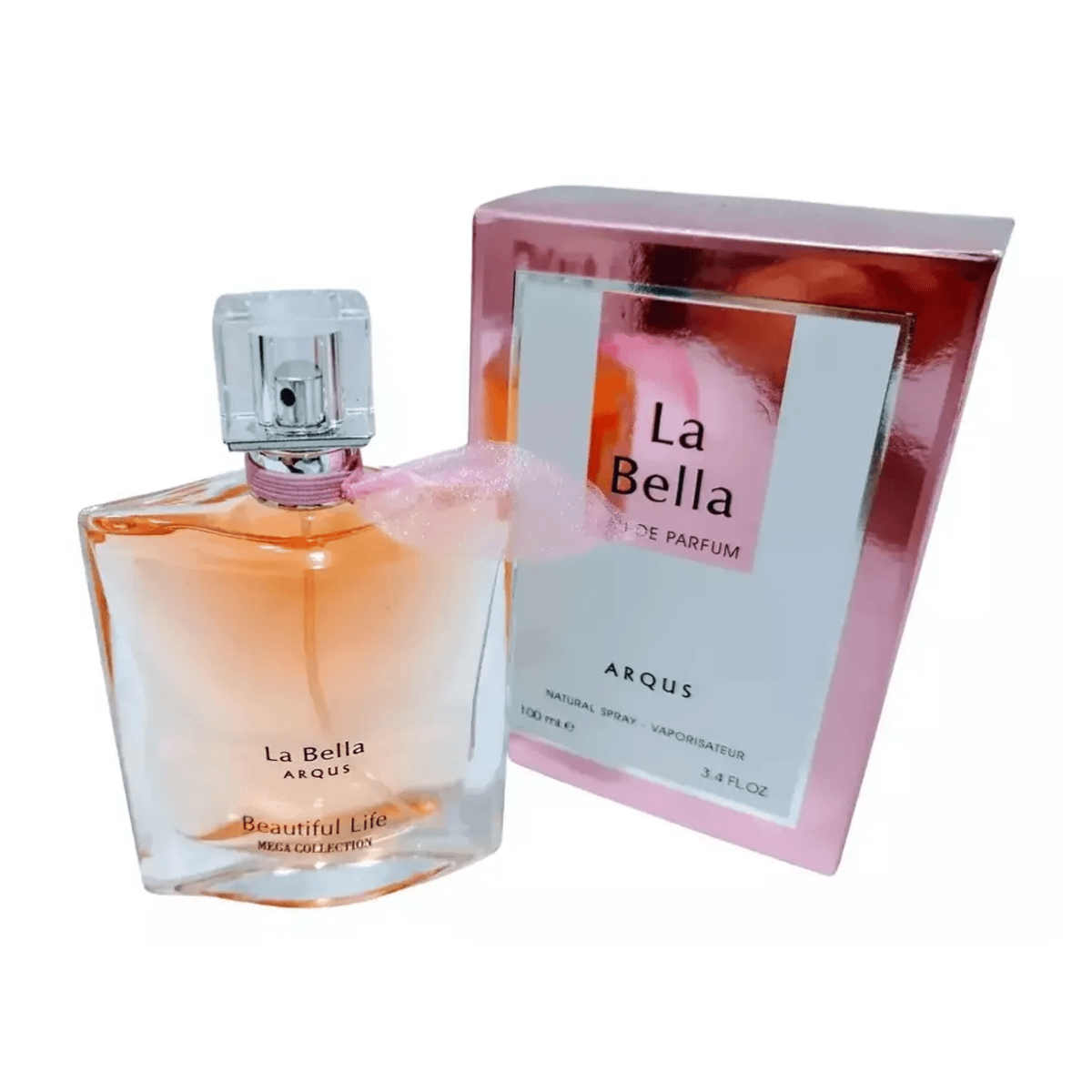 Perfume Árabe Feminino Arqus La Bella Original, Novo e Lacrado Edp ...