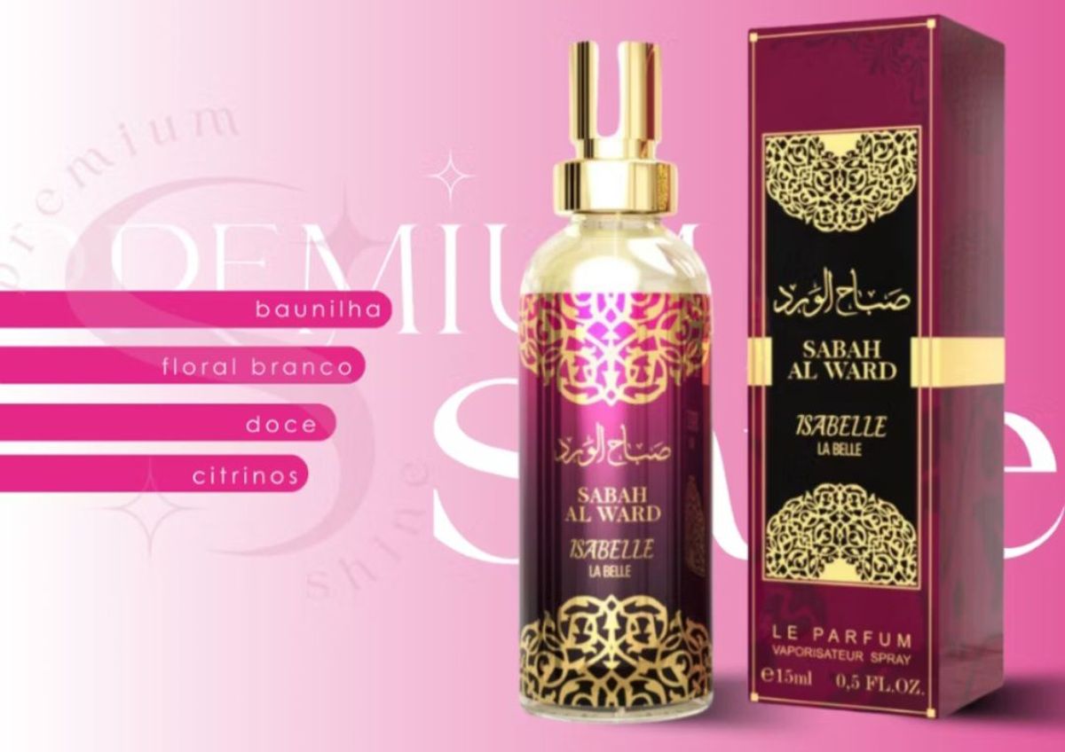 Perfume Arabe Sabah 15ml | Perfume Feminino Sabah Nunca Usado 128308835 ...