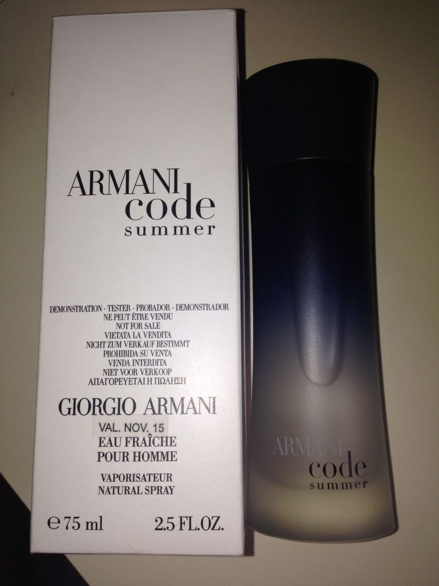 Perfume Armani Code Summer | Perfume Masculino Giorgio Armani Nunca ...