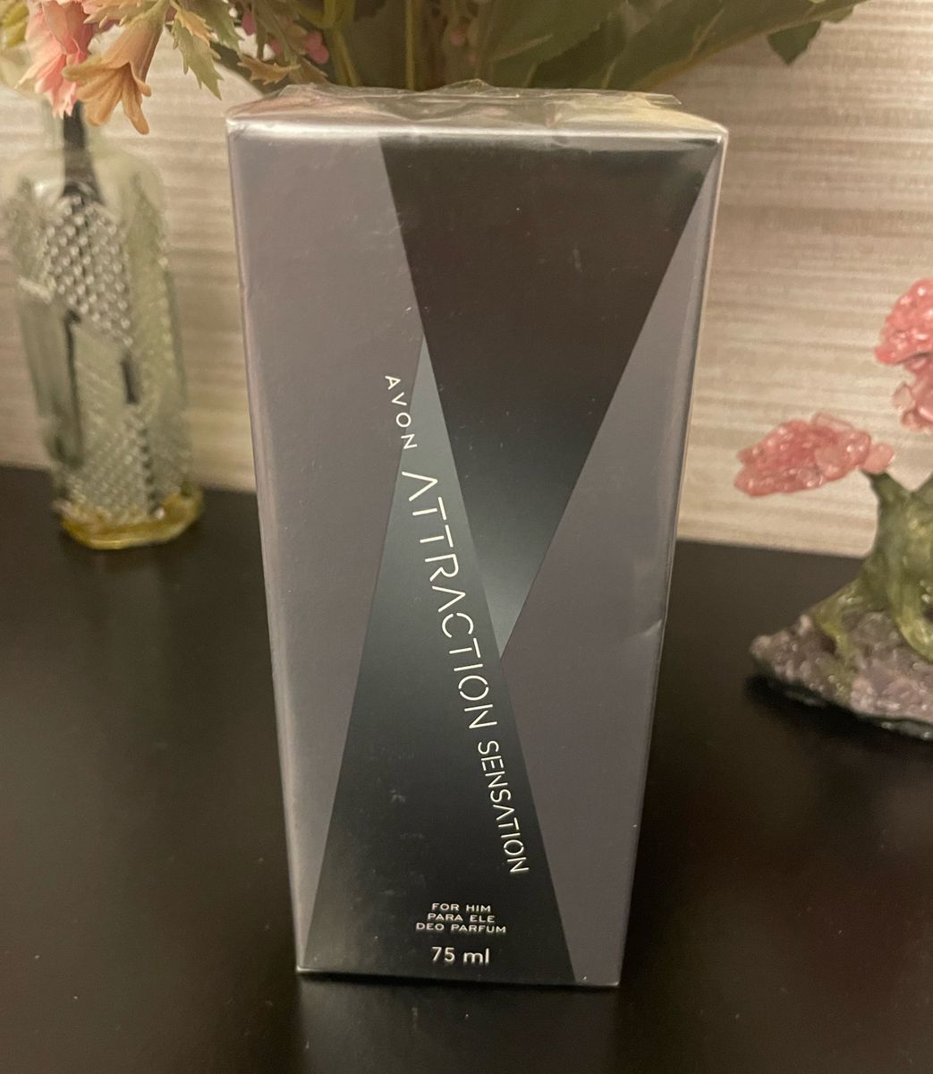Perfume Attraction Sensation Masculino Avon | Perfume Feminino Avon ...