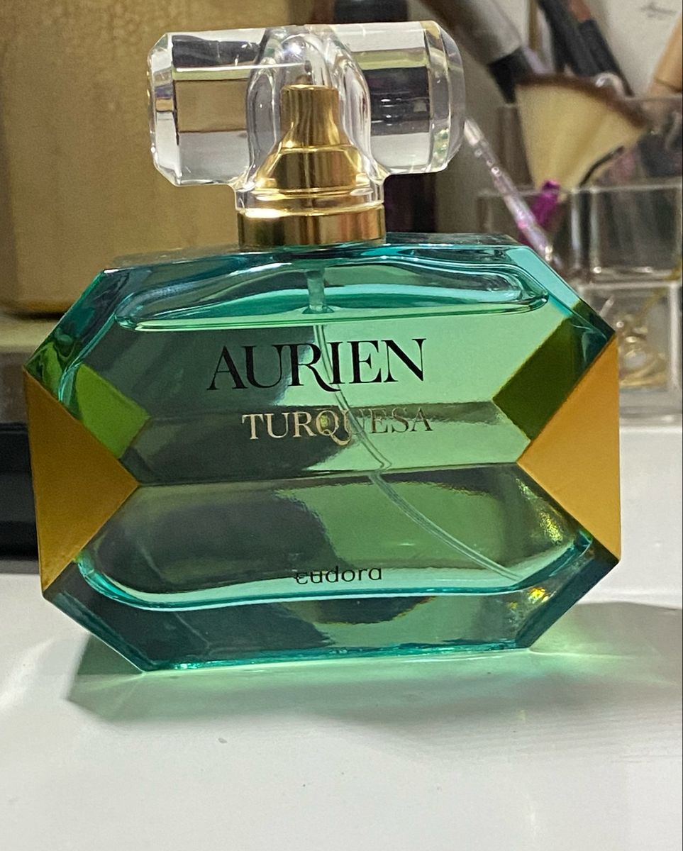 Perfume Aurien Turquesa, 100ml. | Perfume Feminino Eudora Nunca Usado ...