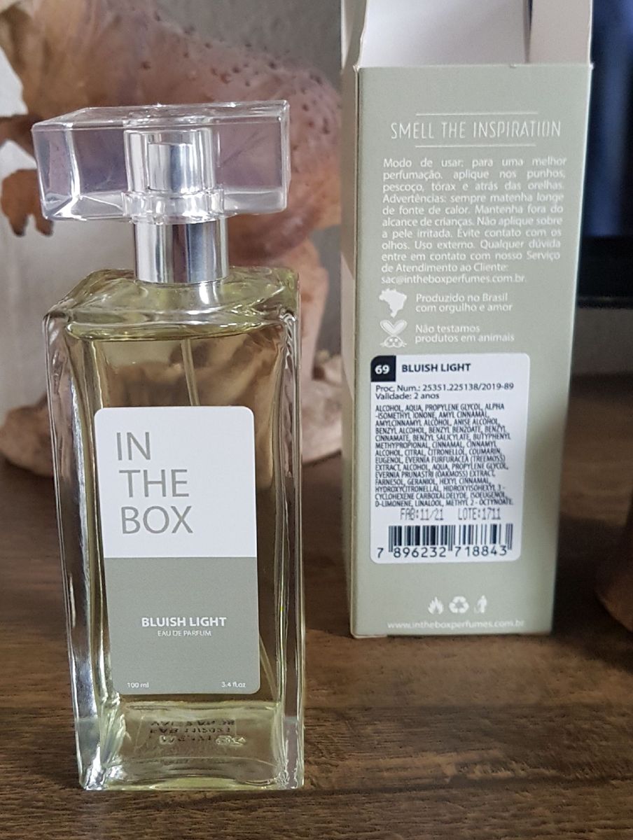 Perfume, Bluish Light - Inspiração Olfativa Light Blue Intense - 100ml ...