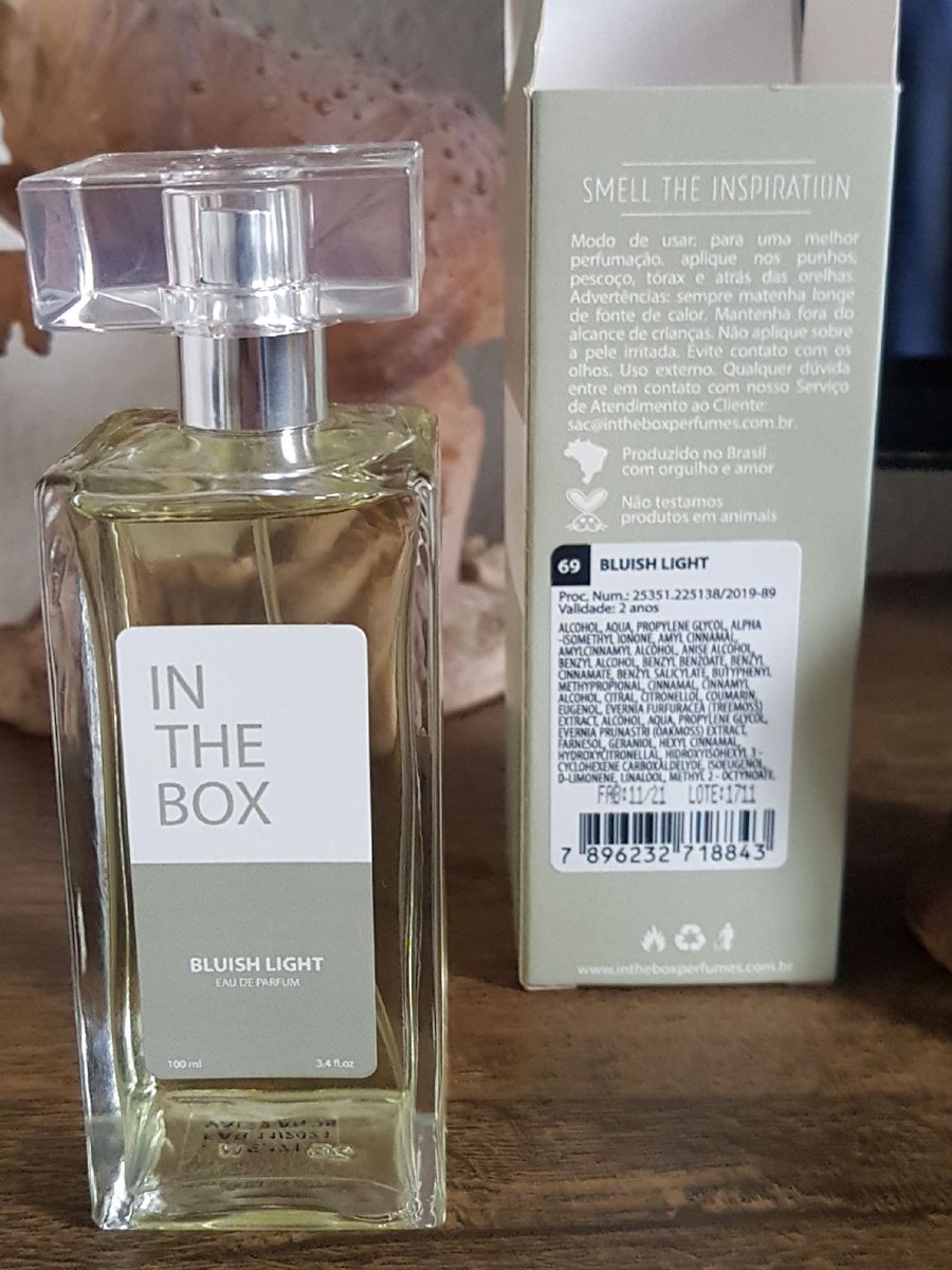 Perfume, Bluish Light - Inspiração Olfativa Light Blue Intense - 100ml ...
