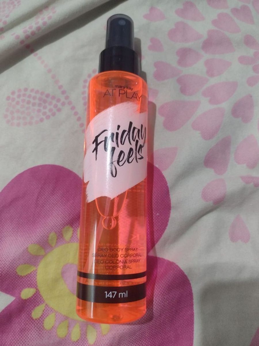 Perfume Body Splash Mary Kay Friday Feels Novo sem Uso | Blusa Feminina ...