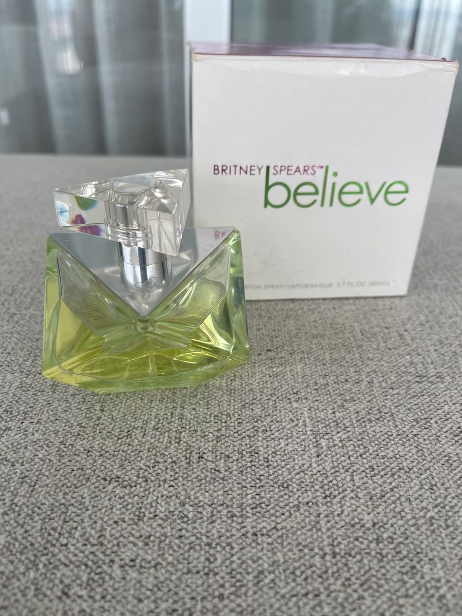 Perfume Britney Spears Believe | Perfume Feminino Britney Spears Usado 83047302 | enjoei