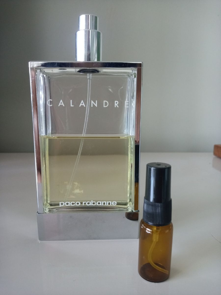 Perfume Calandre - Sample 5ml | Perfume Feminino Paco Rabanne Usado ...