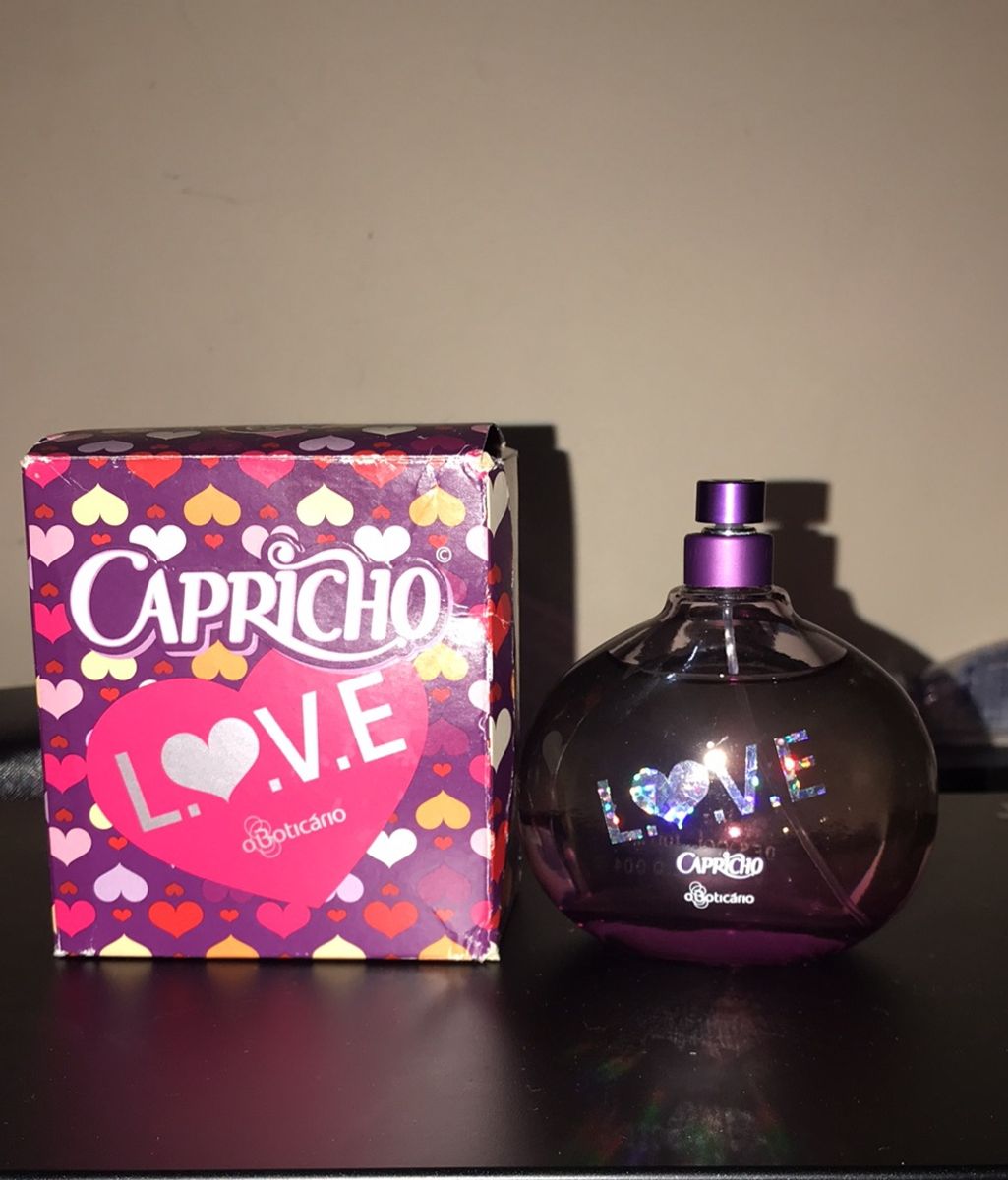 Perfume Capricho Love O Boticário | Perfume Feminino Capricho Nunca ...
