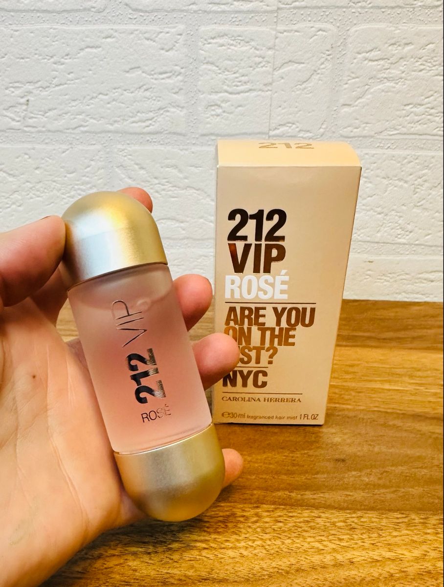 Perfume Carolina Herrera 212 Vip Rosé Hair Mist 30ml | Perfume Feminino ...